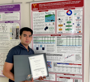 沿岸環境科学研究センター（CMES）のDave Arthur Robledoさんが第4回環境化学物質合同大会で英国王立化学会（Royal ...